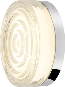 LA 1010211 CYFT WAVE XL Přisazené nástěnné a stropní svítidlo, 2700/3000/4000 K, 15 W, PHASE, 105°, IP65 černá / čirá - BIG WHITE (SLV)