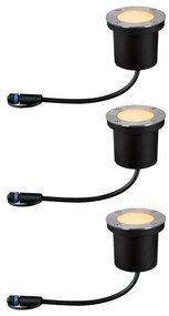 Paulmann 94717 Plug&Shine základní set zápustných venkovních svítidel 3x4,5W 2200K LED, IP67