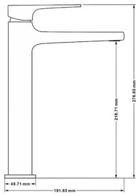 Mexen Lynx DF40 sprchová sada, chromová, 745914DF40-00