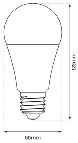 LED žárovka E27 studená 6000k 15w 1500 lm