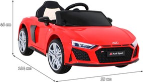 Ramiz Elektrické autíčko Audi R8 Lift červené na akumulátor