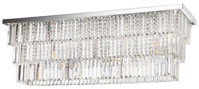 Ideal Lux | Ideal Lux - Křišťálové stropní svítidlo MARTINEZ 8xE14/40W/230V | ID166285