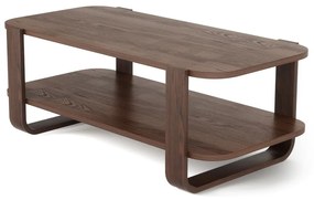 Hnědý konferenční stolek z eukalyptového dřeva 55x109 cm Bellwood – Umbra