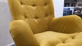 Křeslo RELAX hořčicová