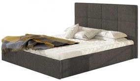 Čalouněná postel s úložným prostorem Atenso Duo, Barva: Malmo 90, Rozměr postele: 140x200