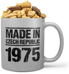 Hrnek Made In (rok: 1975, Náplň hrníčku: Směs slaných oříšků)