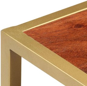 Konferenční stolek 90 x 50 x 40 cm masivní akáciové dřevo 286187