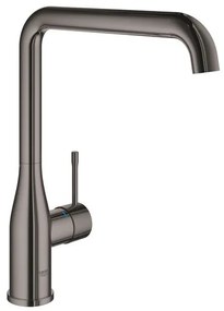 Grohe Essence New Baterie dřezová, bez výpusti, Hard Graphite lesk 30269A00