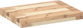 Plovoucí police 2 ks 60 x 30 x 4 cm neošetřené akáciové dřevo 3279448