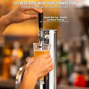 Sada Kegerator Věž s jedním kohoutkem Kegerator Beer Věž & – TJZQBFPQGZ-A-EU