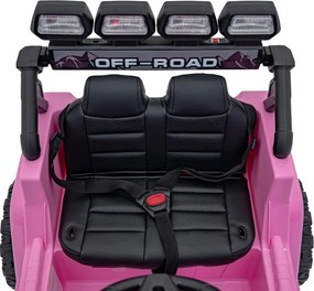 Elektrické autíčko Off-Road CLIMBER růžové