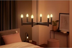 LED Stmívatelná žárovka Philips Hue WHITE FILAMENT E14/4,5W/230V 2100K