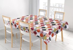 Bellatex Ubrus BERTA Hnědá,Vínová,Oranžová rozměr 100x100 cm