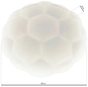 Stropní LED svítidlo Cloud, 1x LED 40w, 3000-6000k, w