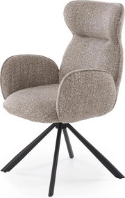 HALMAR K571 židle tmavě béžová