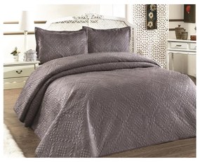 Home Textile Luxusní přehoz na postel Evelyn hnědá 220x240 cm