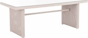Stůl Fontana XL – perleťově bílá