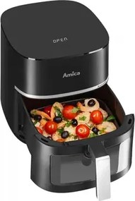 Amica AFM 6020 černá / Fritovací hrnec / 1700 W / 7,2 l / dotykový pan
