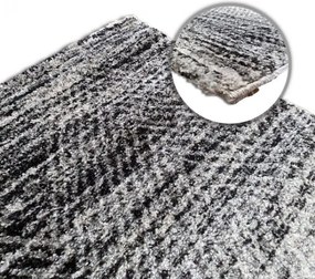 Koberec LARA HERRINGBONE šedý