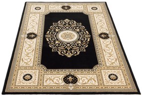 Kusový koberec Ragolle Da Vinci 57133 3263 béžový černý Rozměr: 240x340 cm