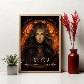 Plakát - Vládkyně lásky a vášně - Freyja