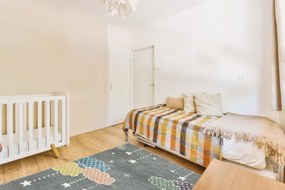 Dětský koberec Lima B069A šedý