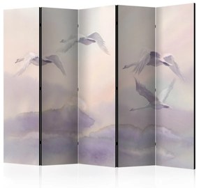 Paraván - Flying Swans II [Room Dividers]