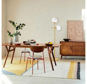 Designová stojanová lampa Parisa 174 cm zlatá