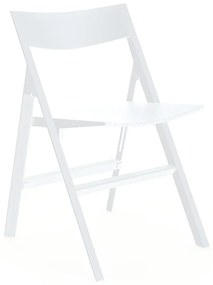 OnaDnes -20% VONDOM Bílá plastová skládací jídelní židle QUARTZ