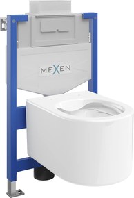 Mexen Fenix XS-U, podomítkový modul a závěsné WC Sofia, bílá, 6853354XX00