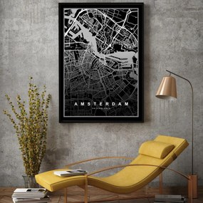 Plakát - Amsterdam (A4)