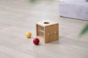 EICHHORN Montessori box / 3 tyčky, 2 míčky / dřevo / od 12 měsíců