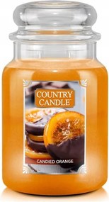 Candied Orange Country Candle – velká vonná svíčka se dvěma knoty