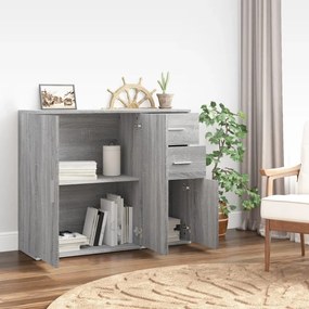 vidaXL Příborník 91 x 29,5 x 75 cm, konstrukční dřevo [823275] Barva: dub sonoma