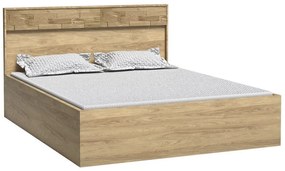 Casarredo - Komfort nábytek Postel s úlož. prostorem 140x200 PILETAS M-9 dub hickory