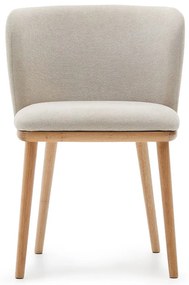 Béžové čalouněné jídelní křeslo Ciselia – Kave Home