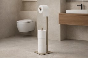 Stojan na toaletní papír PAPER STAND KS-53 béžový 64 cm