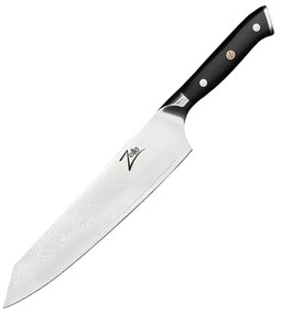 Alpha-Royal Japanese Series, 9" nůž kiritsuke, damašková ocel