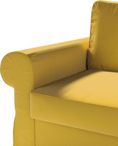 Potah na pohovku IKEA Backabro 2-místná, rozkládací barva žlutá látka sametová