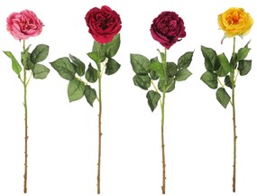 Růže, mix barev. Květina umělá UKA020
