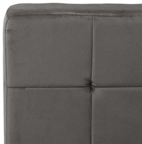 Relaxační židle Vade - 65x79x87 cm | tmavě šedá samet