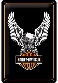 Postershop Plechová cedule - Harley-Davidson (Orel) 30x20 cm