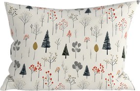 Povlak na polštář z mikrovlákna NORDIC NATURE 50x70 cm, barevný