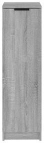 Botník šedý sonoma 30 x 35 x 100 cm kompozitní dřevo - Default Title