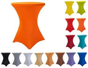 Elastický ubrus na koktejlový bistro stůl ⌀80 cm VÍCE BAREV Barva: 6 VÍNOVÁ