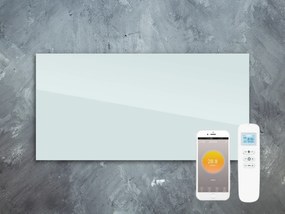 Skleněný Infrapanel GLASS 700W Mléčné sklo | Výhřevnost 12,5 m2 | 120x60 cm | WiFi termostat