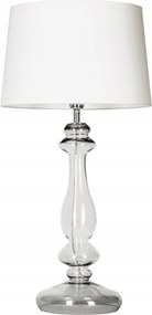 Stolní lampa Versailles Transparent Black L204361228 4concepts