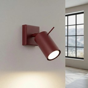 Sollux Lighting Nástěnné svítidlo RING bordó