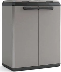 Plastový box KIS SPLIT CABINET BASIC pro třídění odpadu 2x110 l