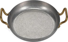 Servírovací kovový talíř ve stříbrné barvě ø 24 cm Serve – BonBistro